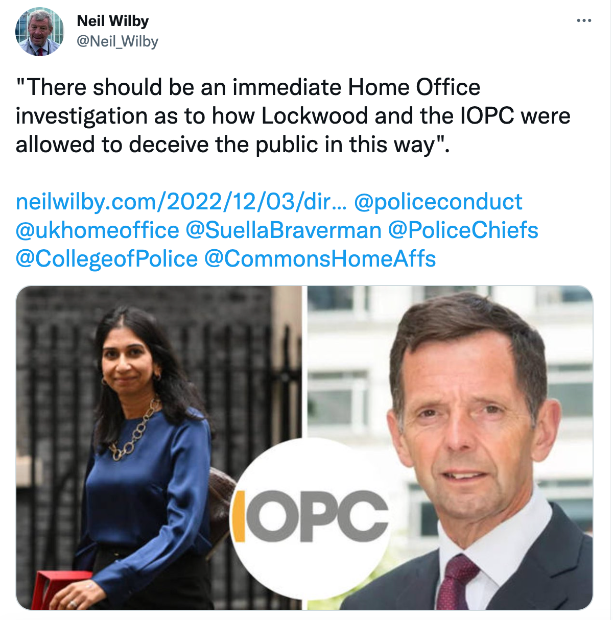 Watchdog chief faces ‘under-age relationship’ allegation – Neil Wilby Media